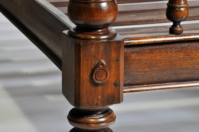 British Colonial Teak Wood Bed at 1stDibs | british colonial bed