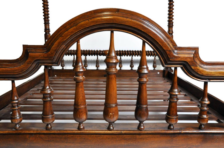 British Colonial Teak Wood Bed at 1stDibs | british colonial bed