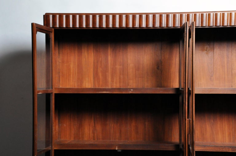 British Colonial Teak Wood Bookcase at 1stDibs | colonial bookcase ...