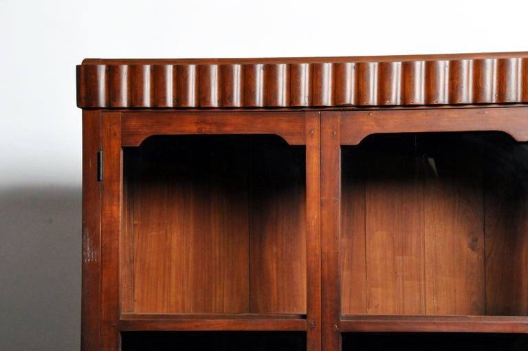 British Colonial Teak Wood Bookcase at 1stDibs | colonial bookcase ...