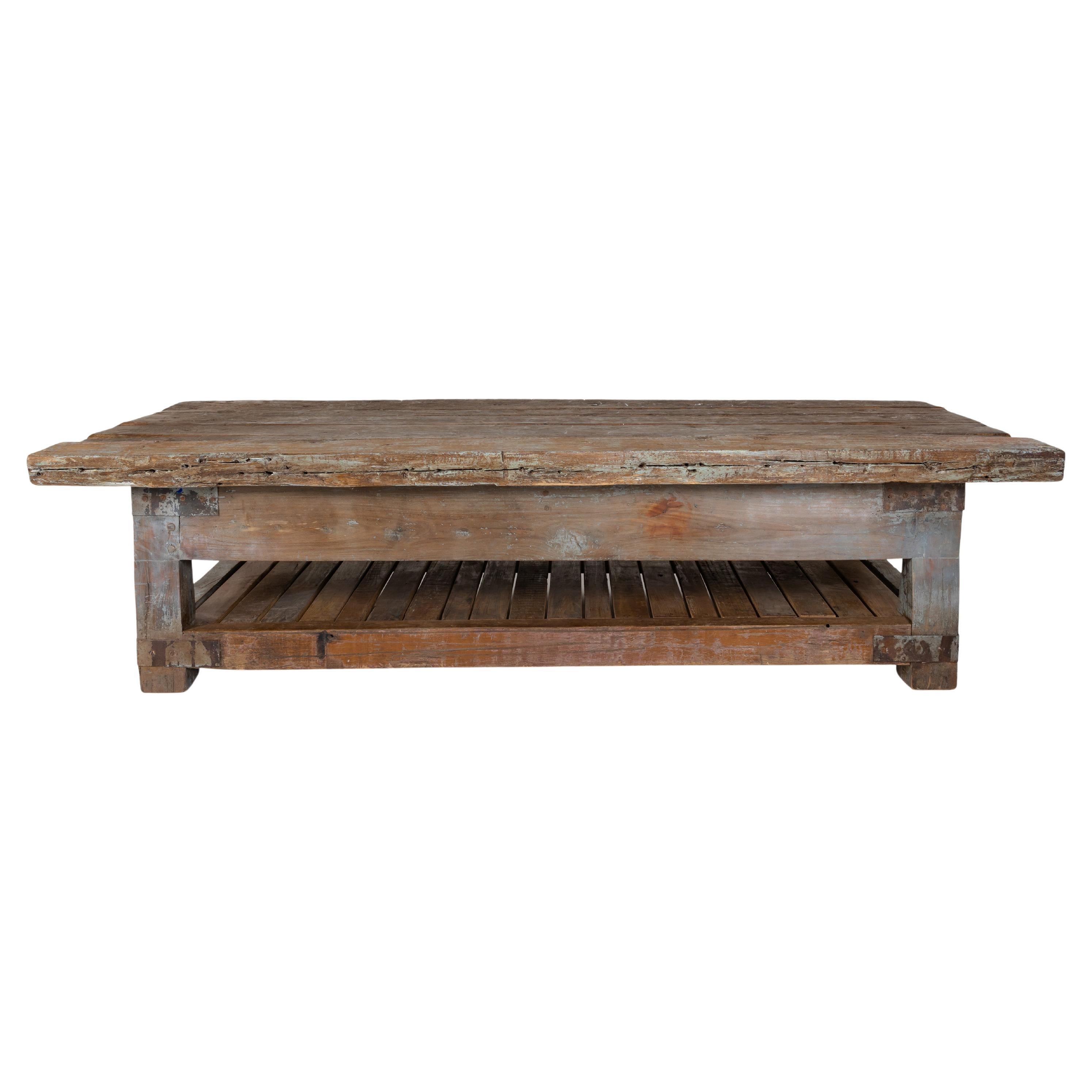 British Colonial Coffee Table at 1stDibs