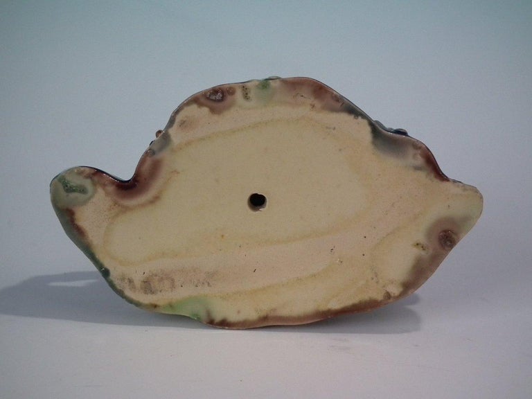 British Creamware Style Pottery Ewe with Lamb Figure at 1stDibs