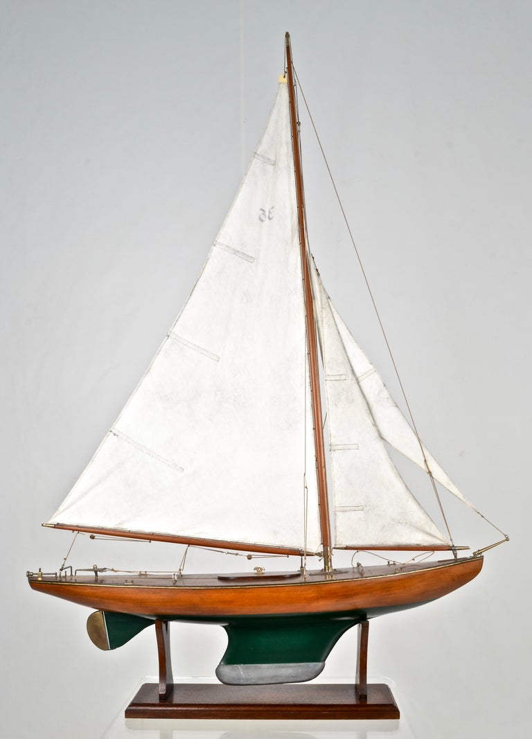 British Cutter Rig Pond Boat, 1930 at 1stDibs