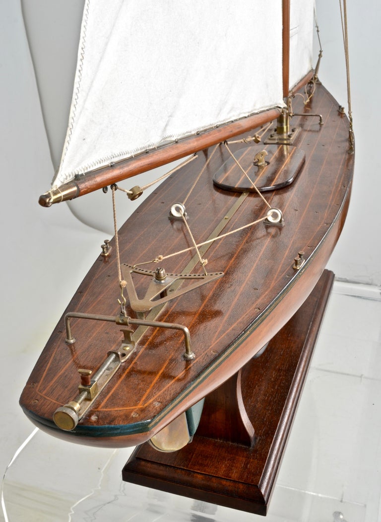 British Cutter Rig Pond Boat, 1930 at 1stDibs