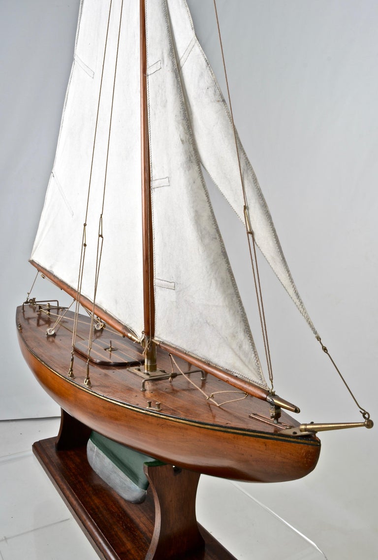 British Cutter Rig Pond Boat, 1930 at 1stDibs