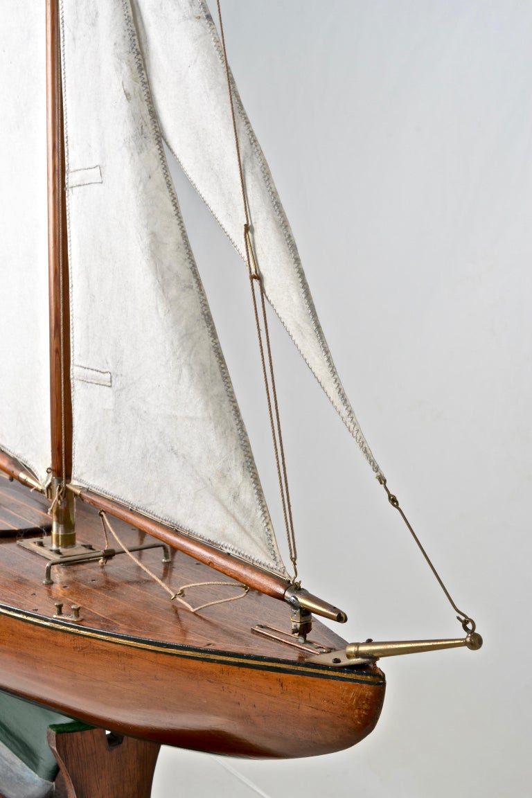 British Cutter Rig Pond Boat, 1930 at 1stDibs