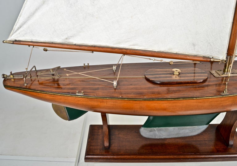 British Cutter Rig Pond Boat, 1930 at 1stDibs
