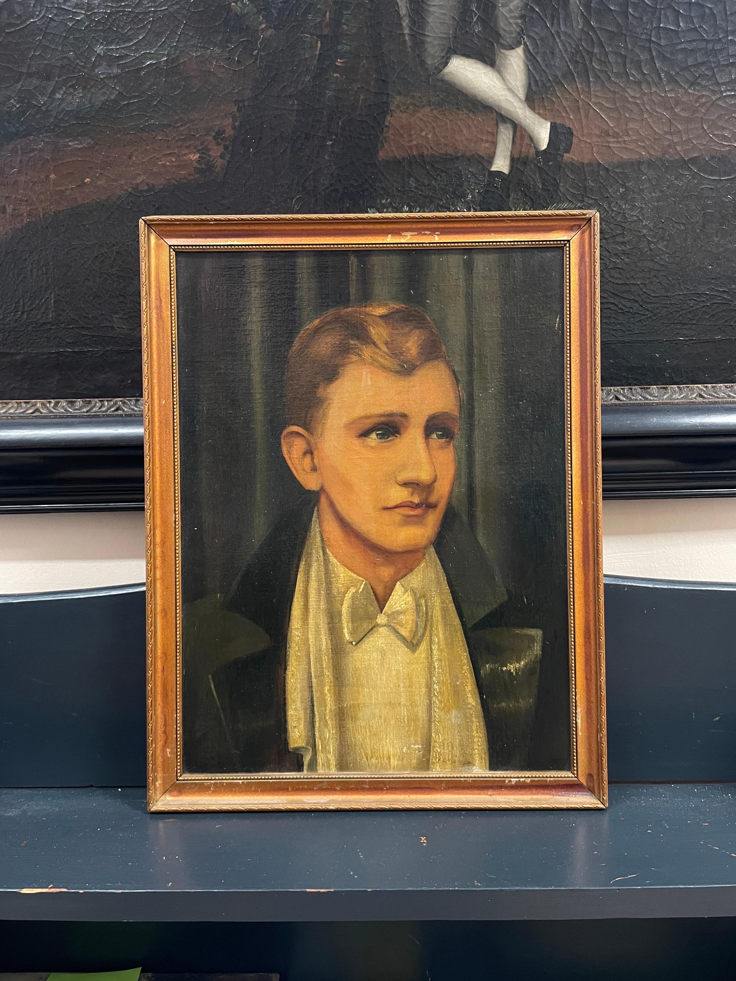 British Early 20th - 1920's Portrait of a Dapper Young English Gent ...