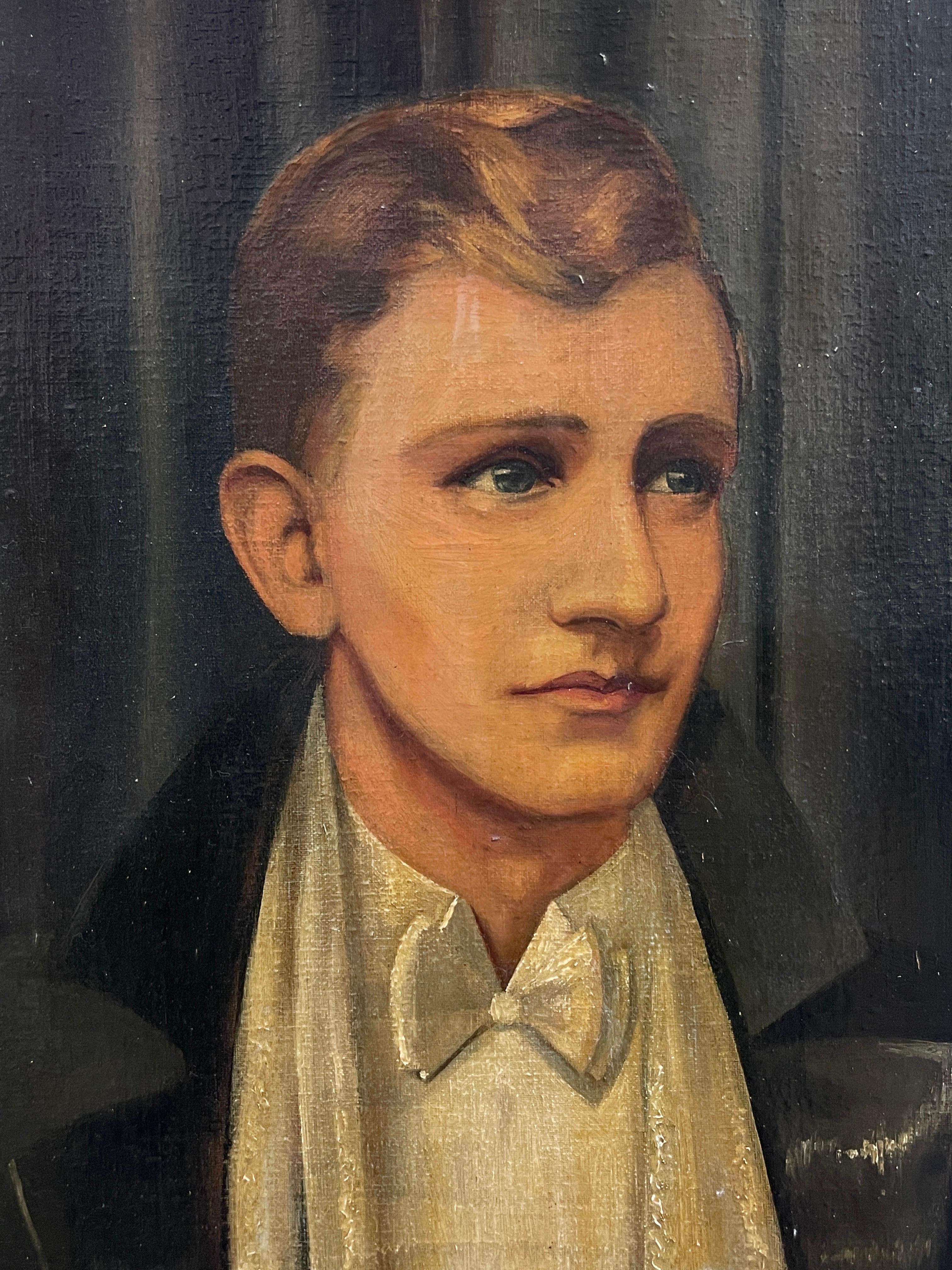 British Early 20th - 1920's Portrait of a Dapper Young English Gent ...