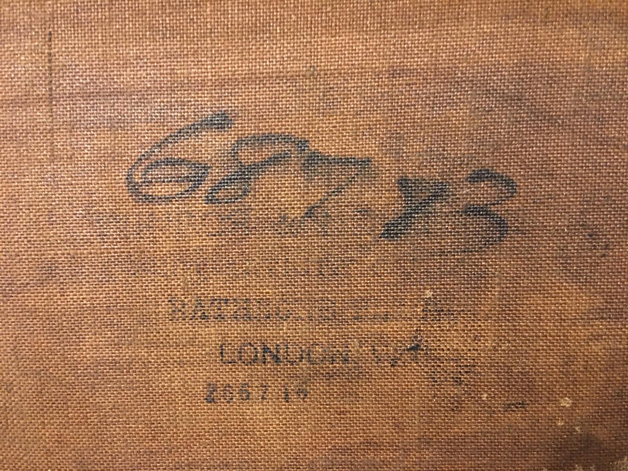 British Framed Oil on Canvas Painting "The Bird's Nest", Tom Hold, 19th Century at 1stDibs