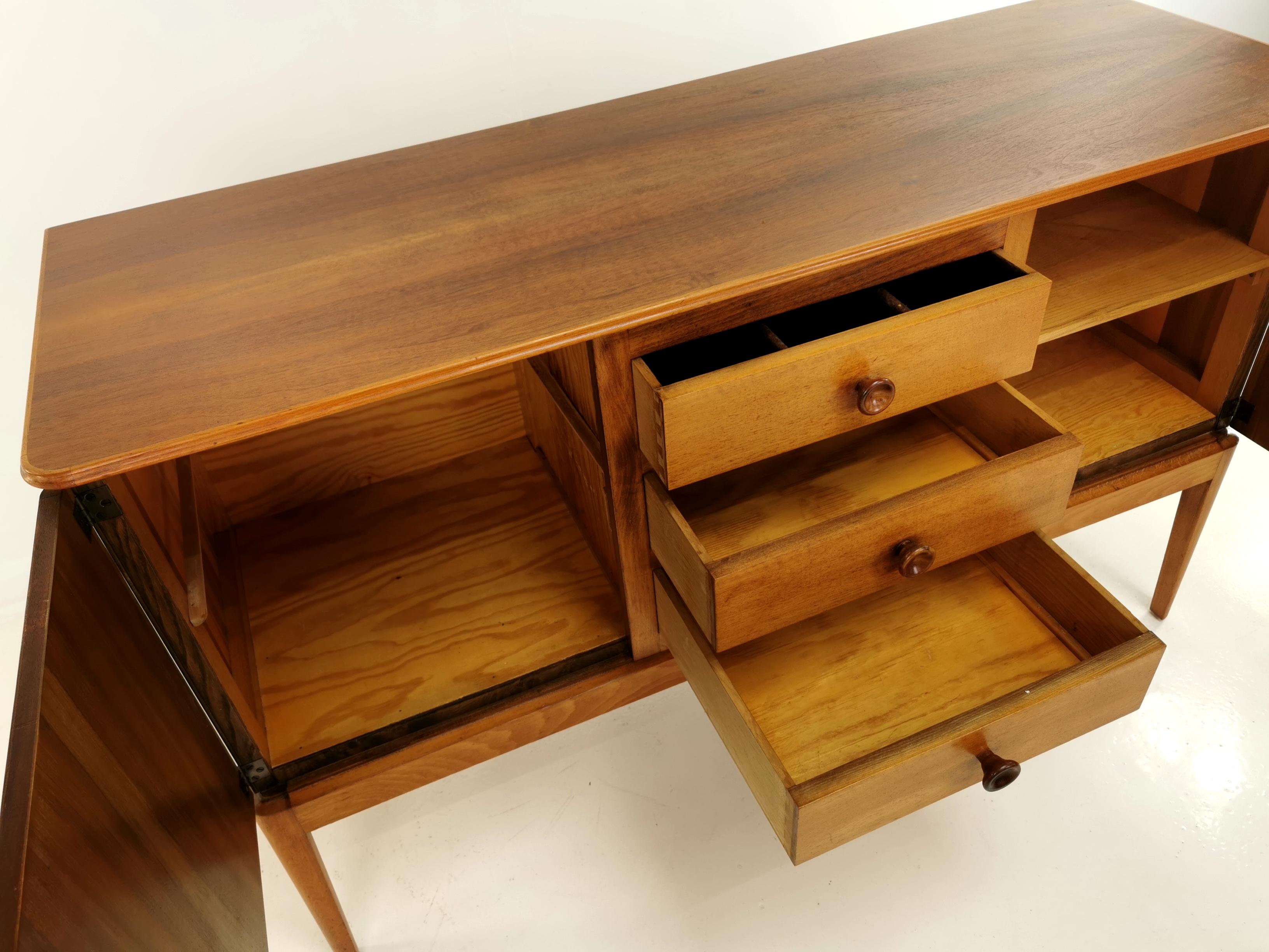 British Gordon Russell Midcentury Walnut Sideboard Vintage For Sale at ...