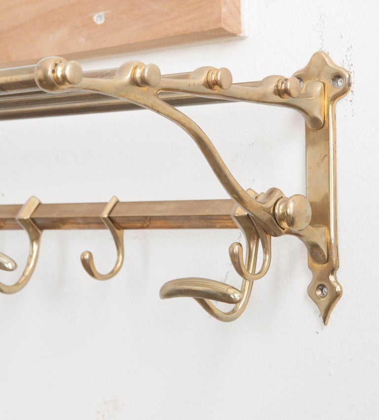 British Late 19th Century Brass Train Car Luggage Rack at 1stDibs