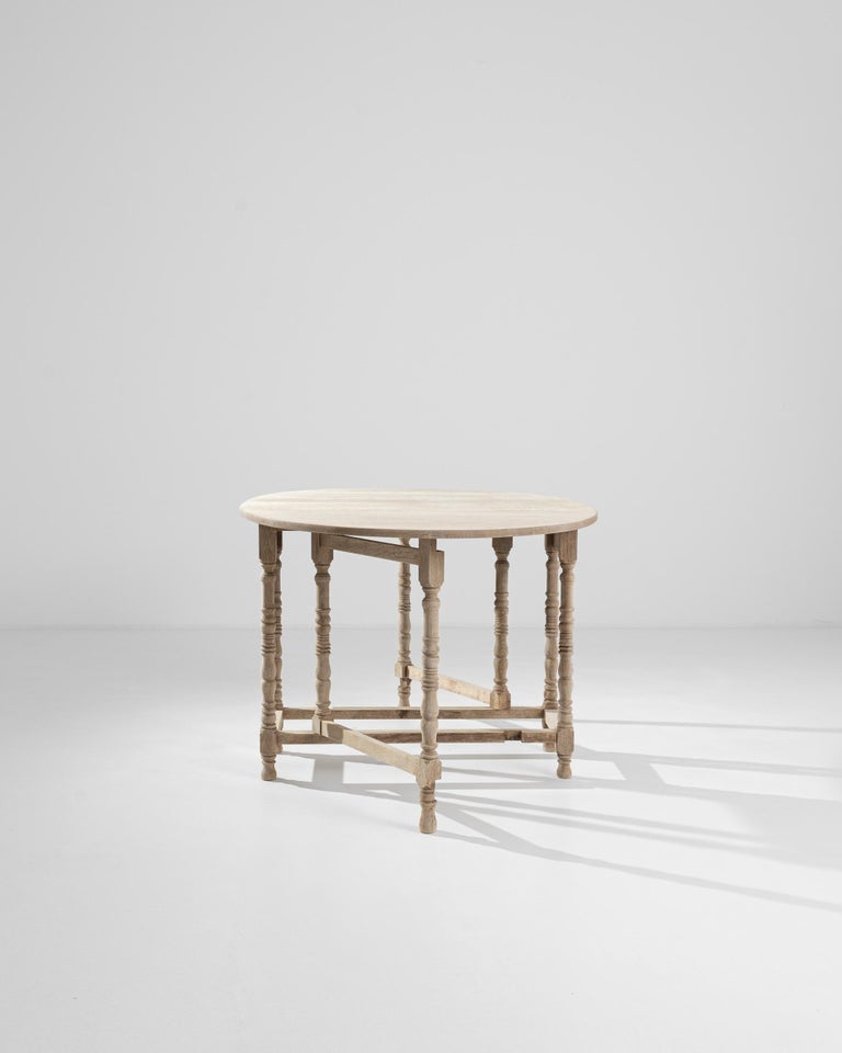 British Oak Gate Leg Table For Sale at 1stDibs