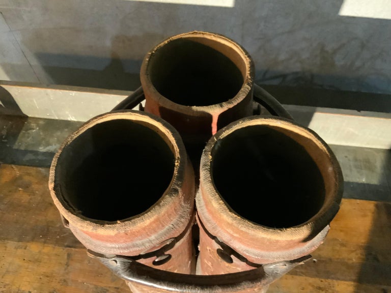 British Royal navy Cordite Charge Carrier rare 3 Cannister For Sale at ...