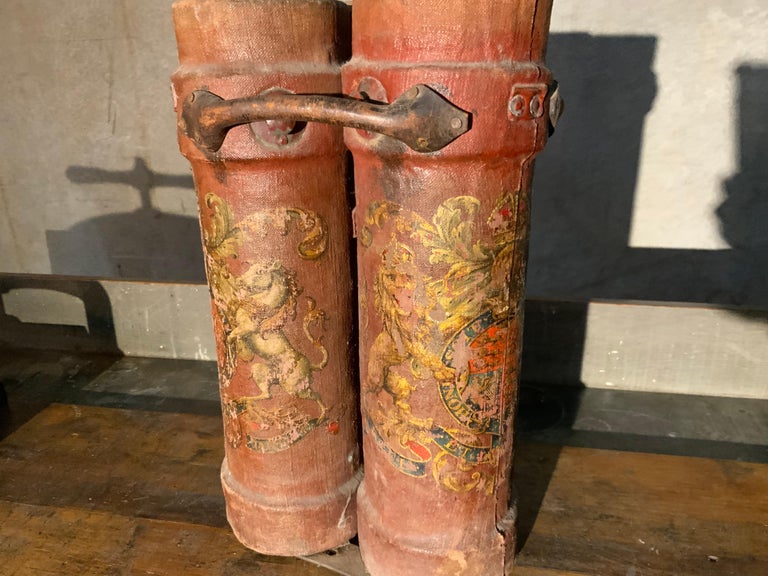 British Royal navy Cordite Charge Carrier rare 3 Cannister For Sale at ...