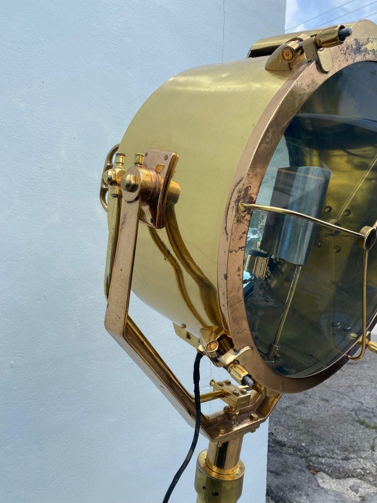 British Royal Navy Maritime Ships Searchlight/ Spotlight For Sale at ...