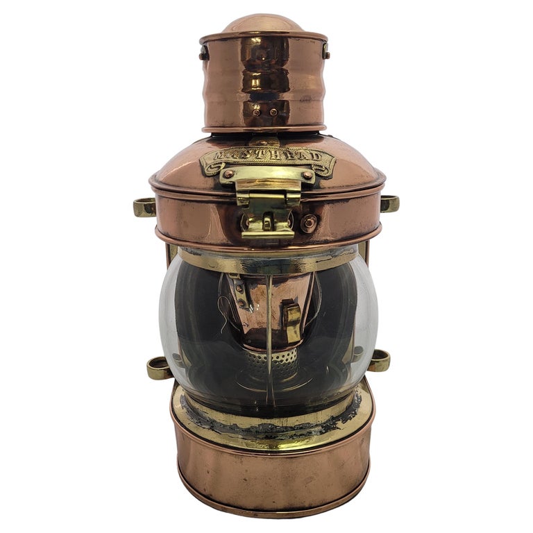 British Ships Masthead Lantern For Sale at 1stDibs