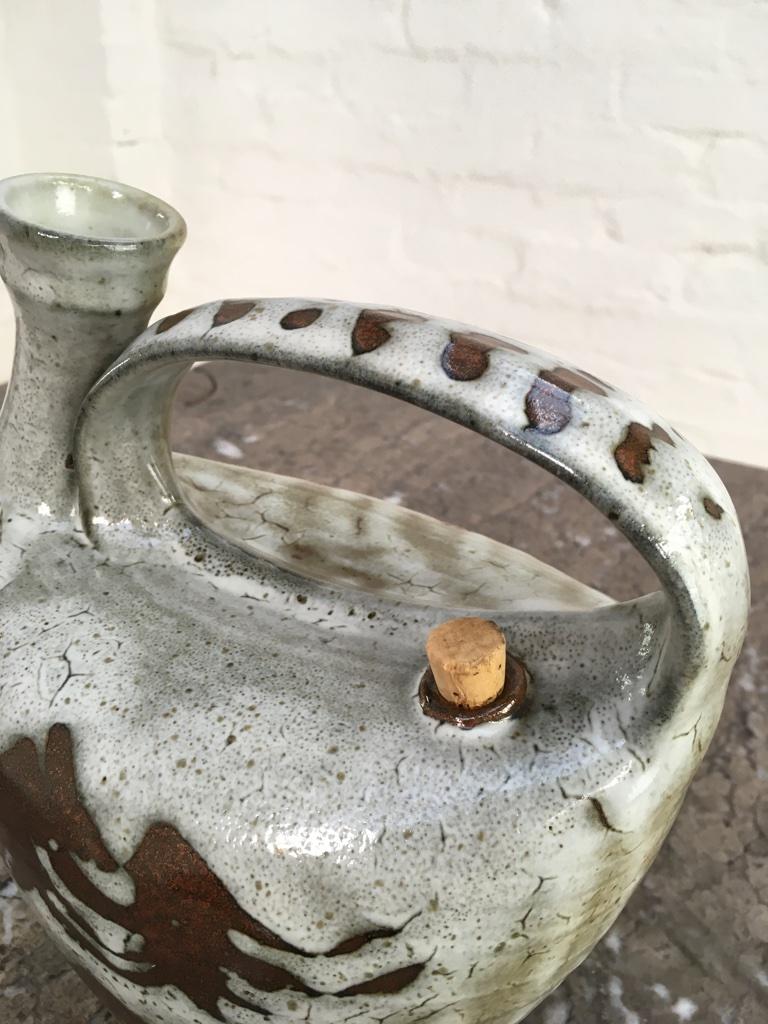 British Studio Pottery Carafe by Joe Finch, Mid-Late 1980s For Sale at ...