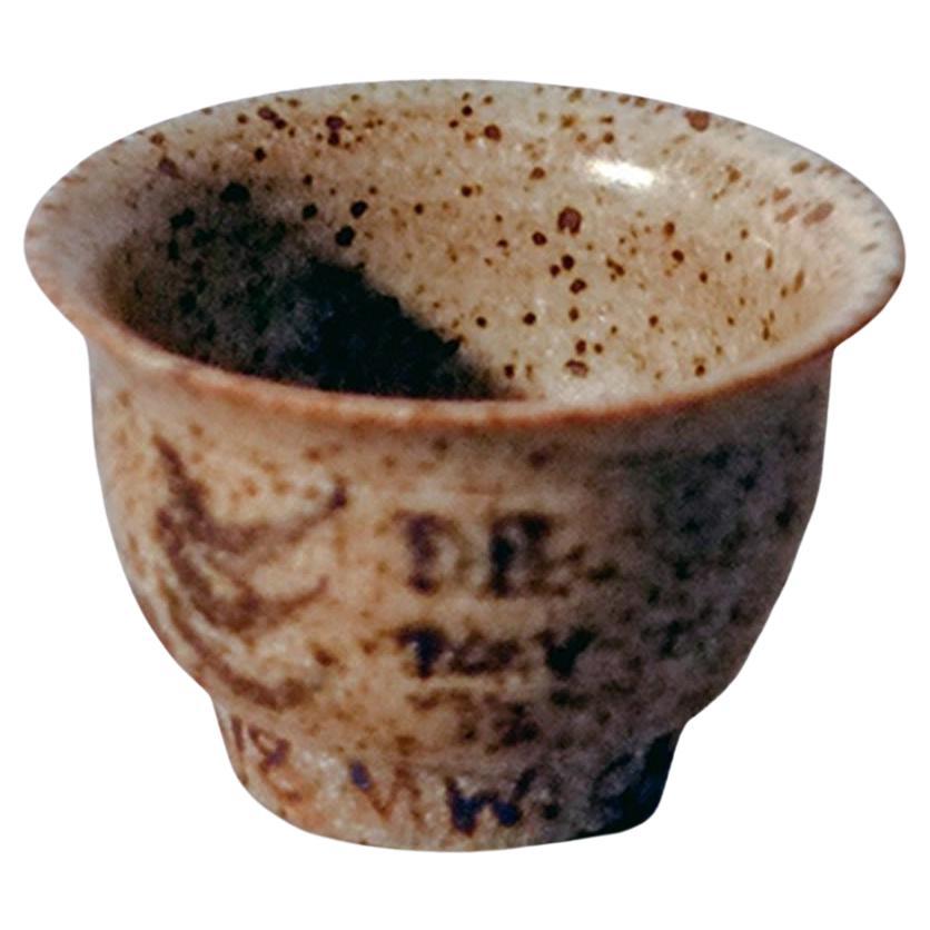 European Studio Pottery, Bowl For Sale at 1stDibs