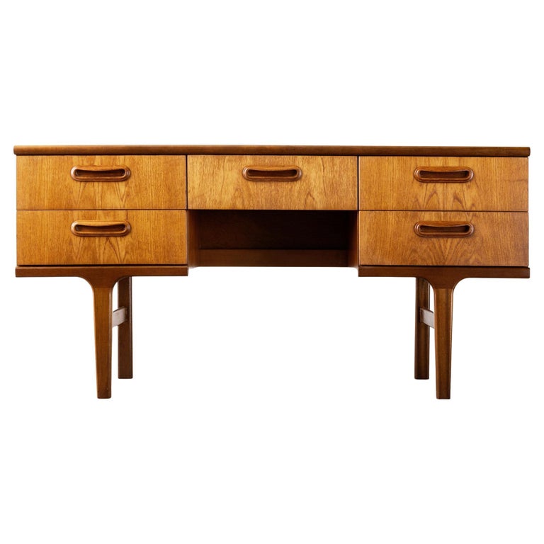 British Teak Desk / Dressing Table at 1stDibs