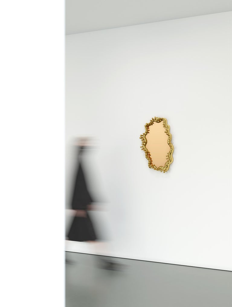 Britney Mirrors, Cast Bronze, Peach Mirrors, by The Haas Brothers For ...