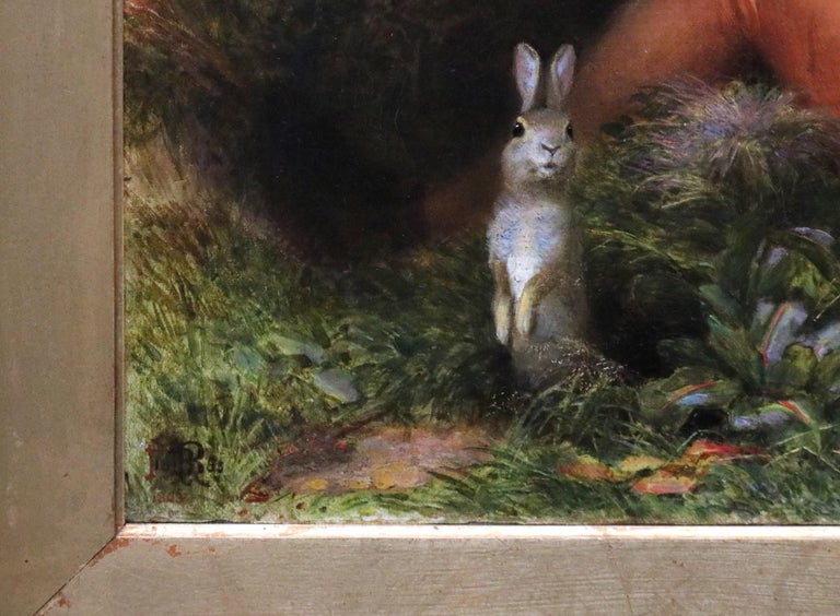 Briton Riviere - The Fallen Knight - Fine Mid 19th Century Pre ...