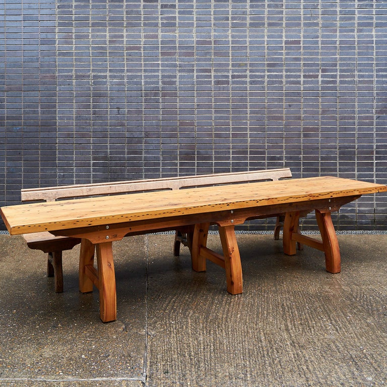 Brixton Railway Sleeper Dining Table at 1stDibs