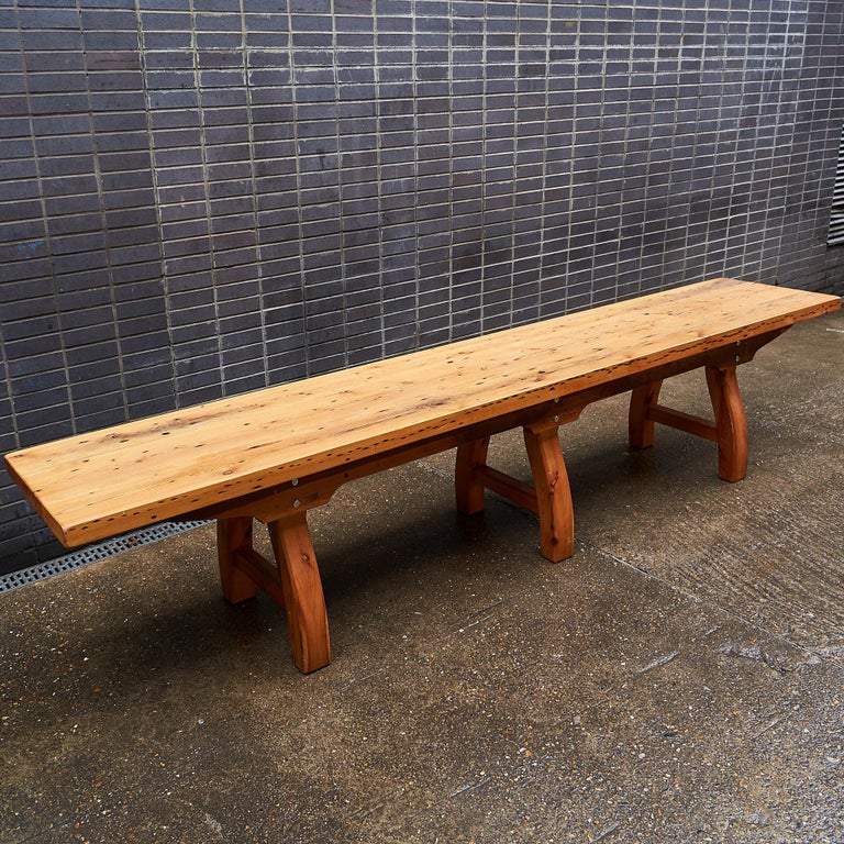 Brixton Railway Sleeper Dining Table at 1stDibs