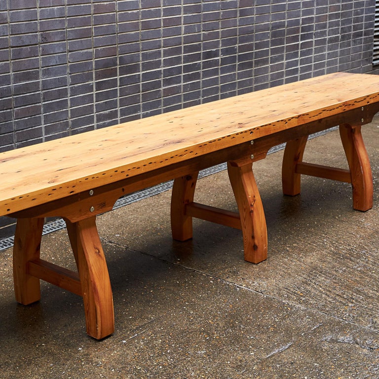 Brixton Railway Sleeper Dining Table at 1stDibs
