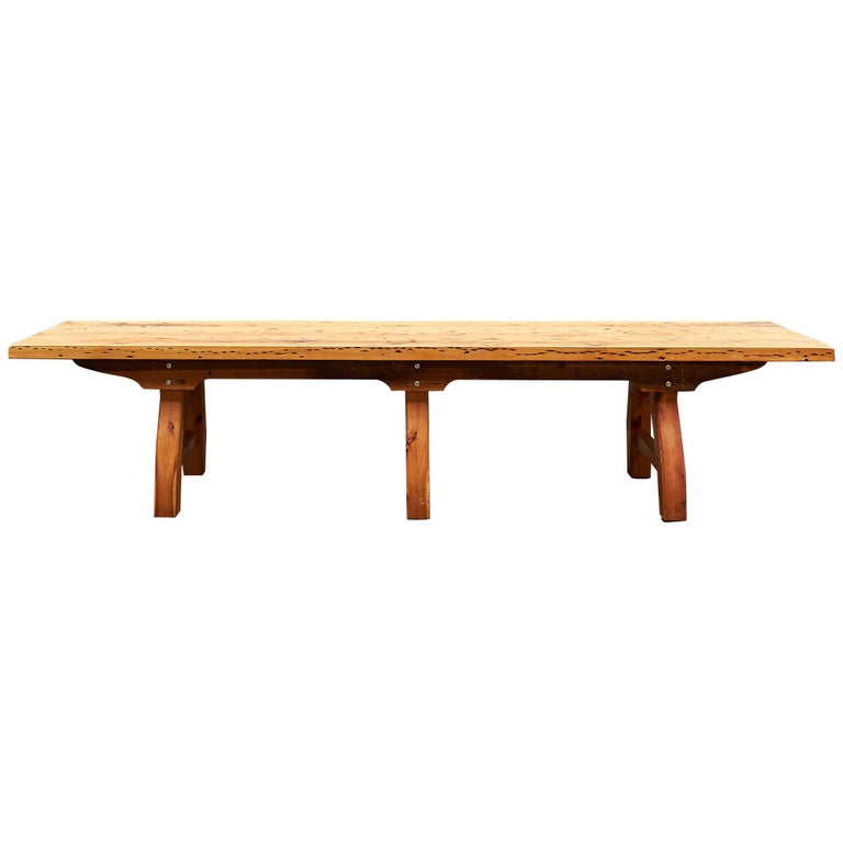 Brixton Railway Sleeper Dining Table at 1stDibs