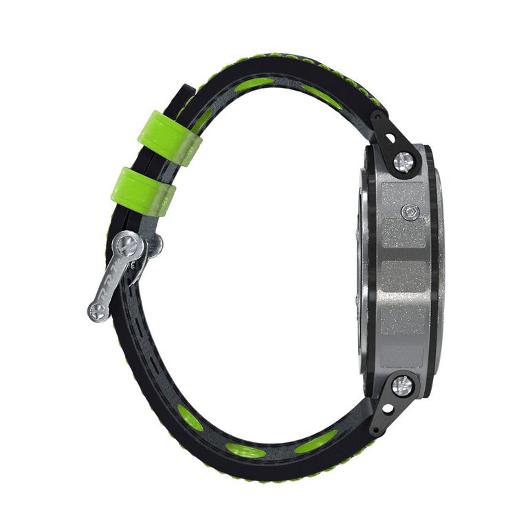 BRM Stainless Steel Titanium Skeleton Chronograph Racecar Brake Disc ...