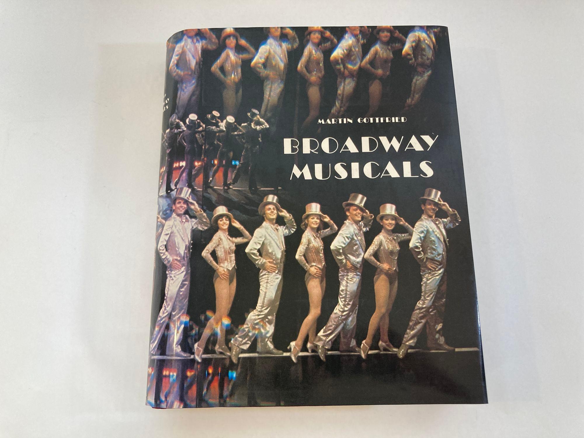 Broadway Musical Martin Gottfried 1979 Large Hardcover Book For Sale at ...