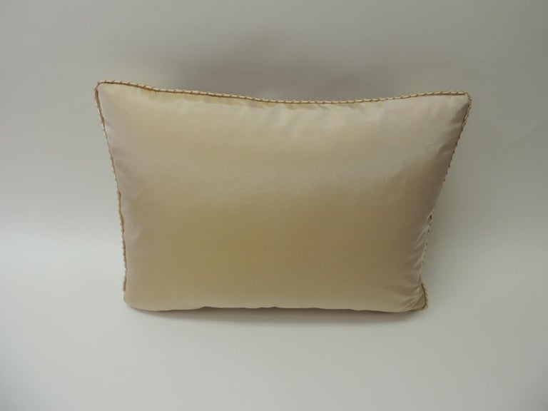 Brocade with Circular Design of Tigers and Phoenixes Bolster Decorative ...