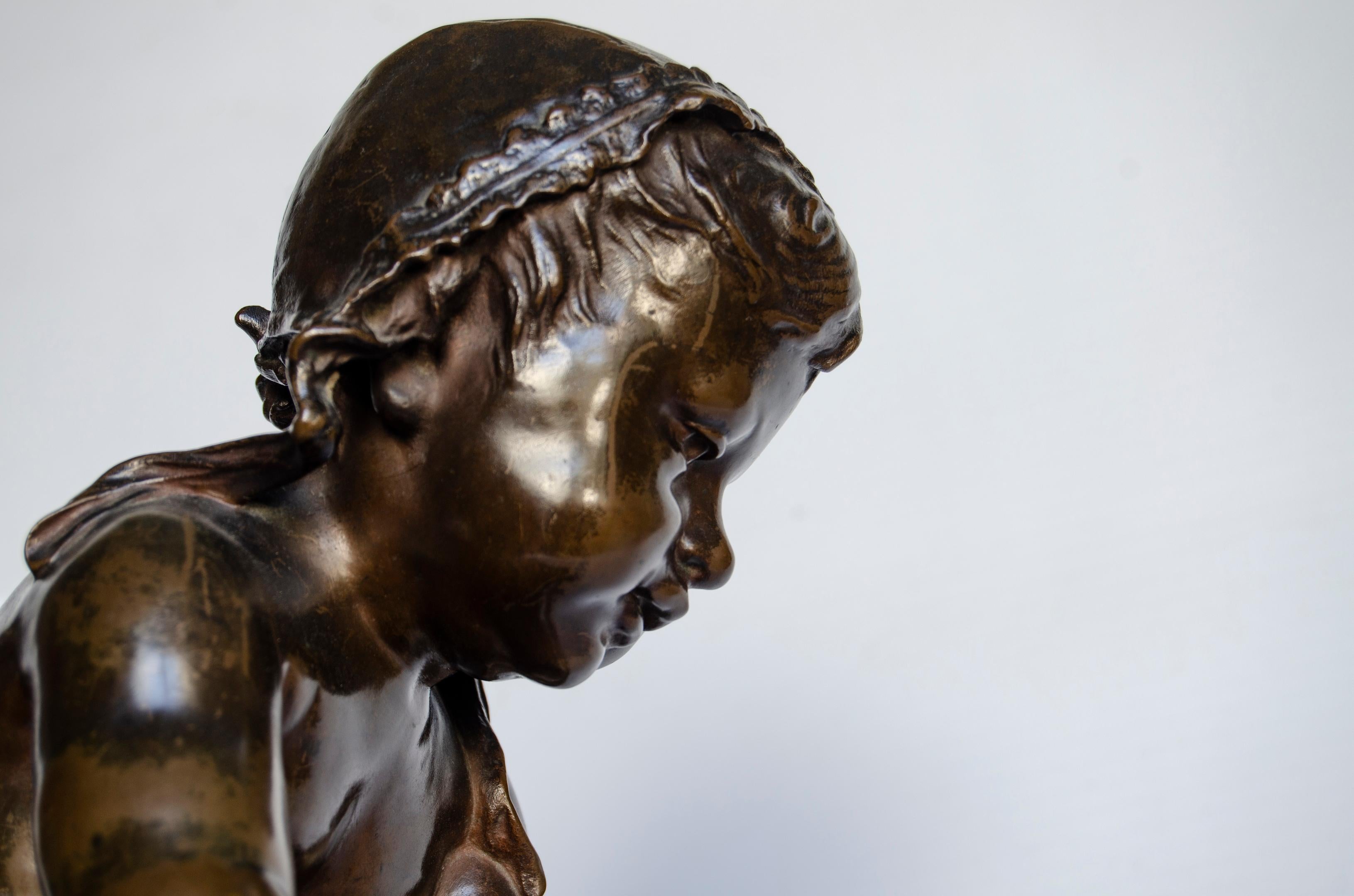 Bronce Niño 'Henry Plee' For Sale at 1stDibs