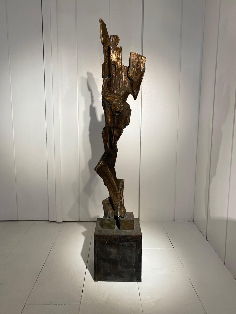 Bronze Abstract Sculpture, Circa 1978 For Sale at 1stDibs