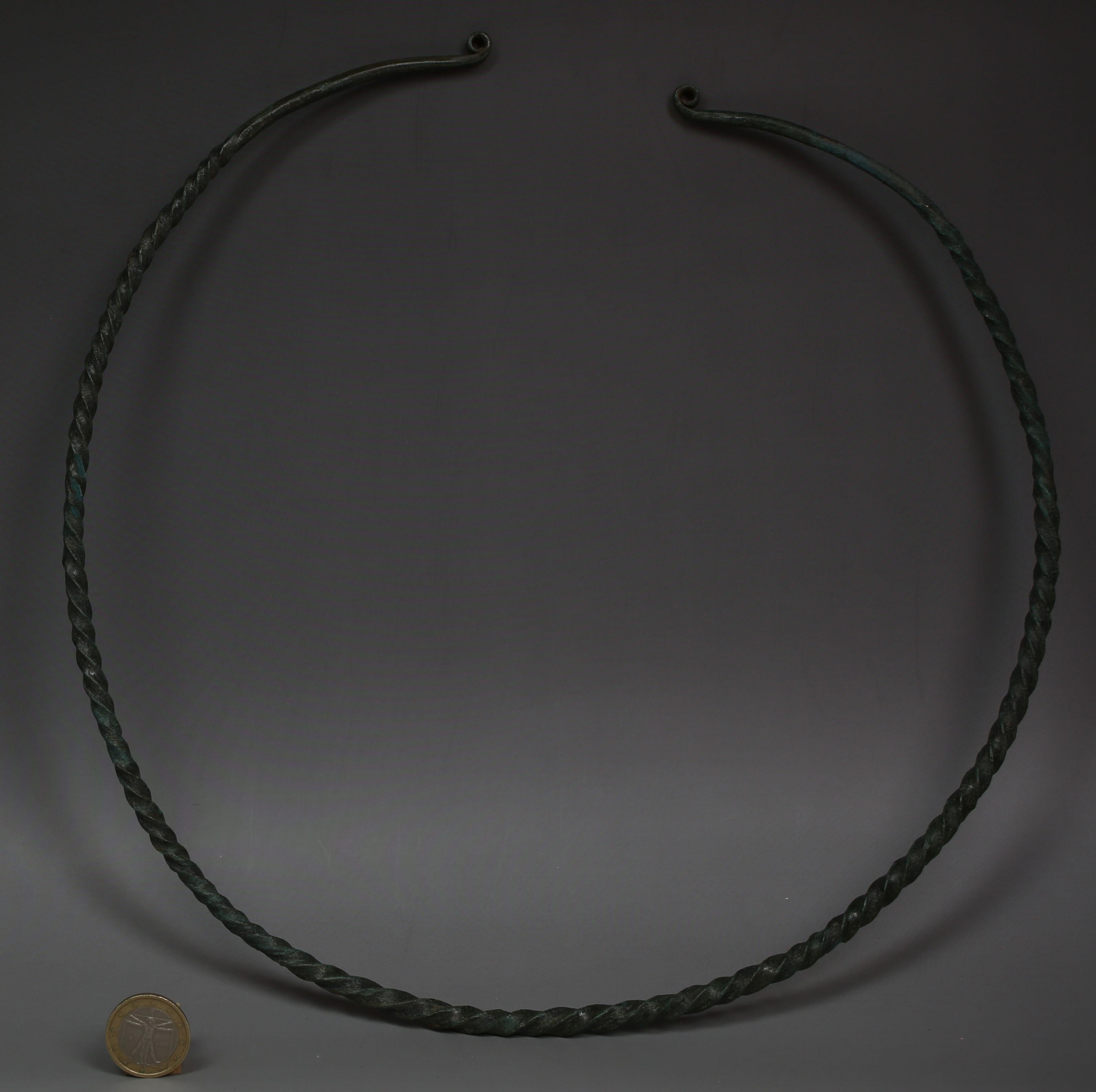 Bronze Age twisted torque For Sale at 1stDibs