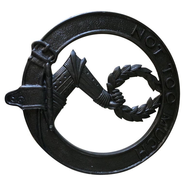 Bronze Architectural Sign for Scotland McKinlay Clan Coat of Arms Lodge ...