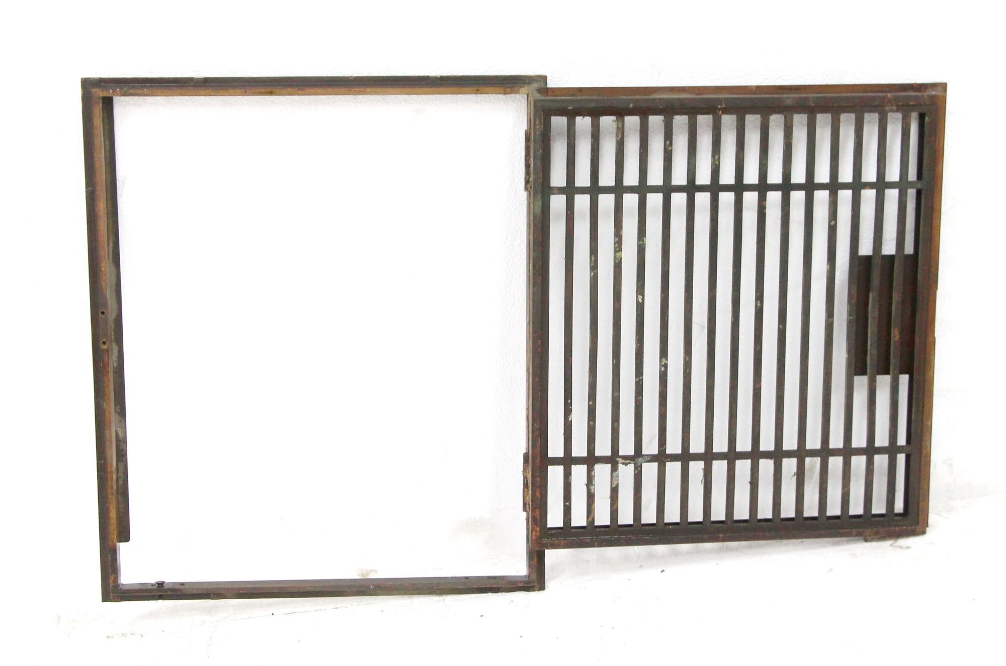 Bronze Bank Teller Gate at 1stDibs