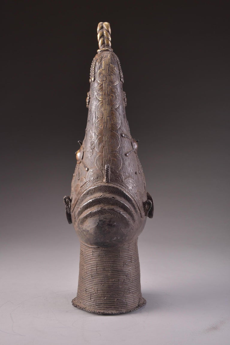 Bronze Benin Head at 1stDibs