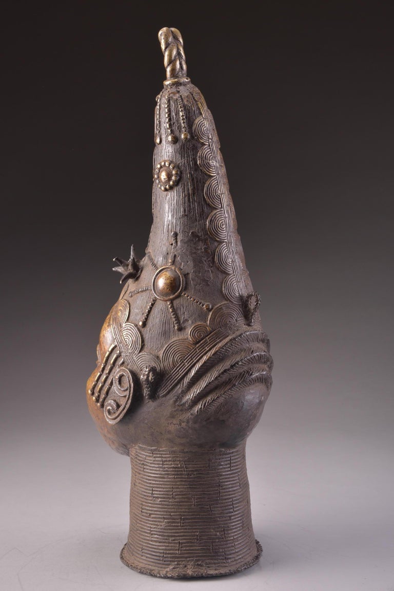 Bronze Benin Head at 1stDibs