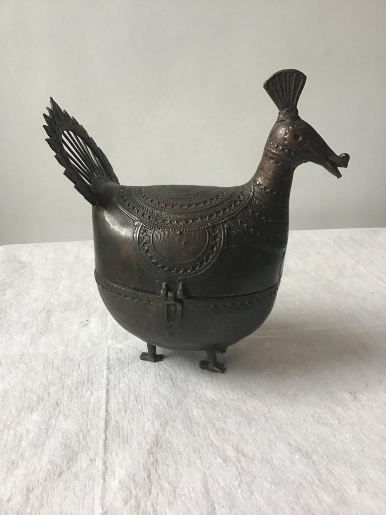 Bronze Bird Box at 1stDibs