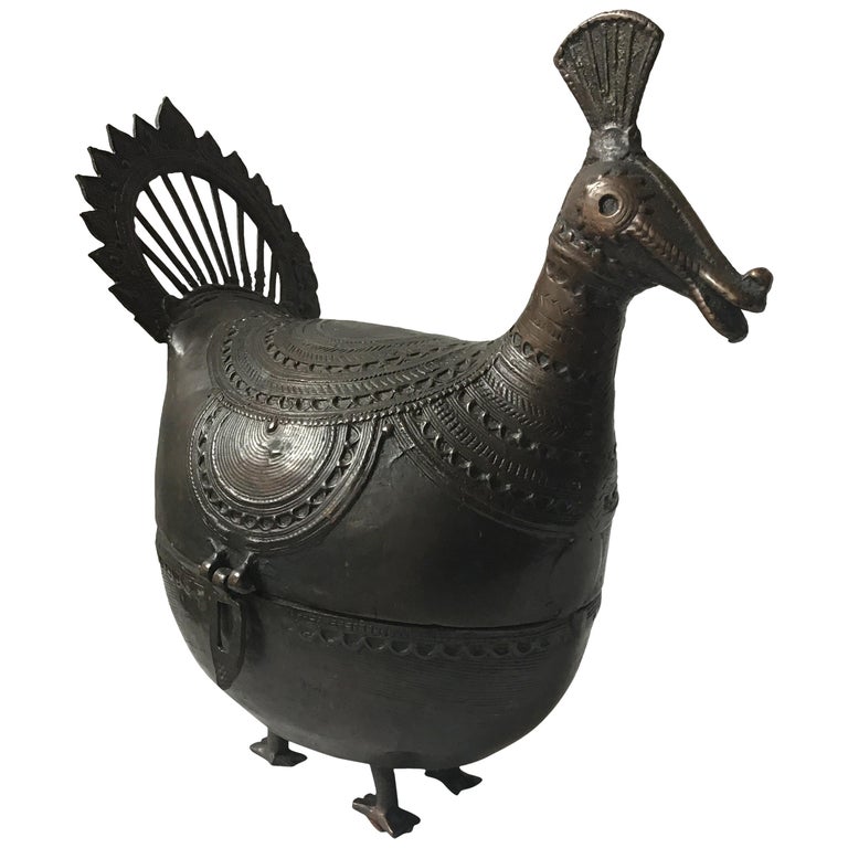 Bronze Bird Box at 1stDibs