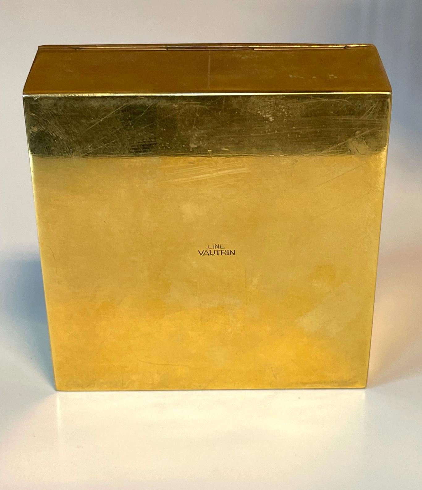 Bronze Box with Poem by Line Vautrin at 1stDibs