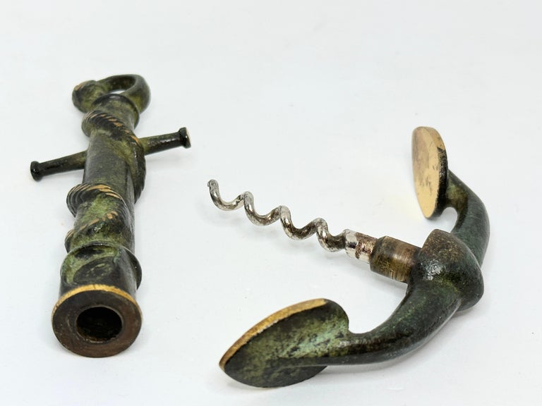 Bronze Brass Corkscrew Anchor 1960s, Mid-Century, Austria For Sale at ...