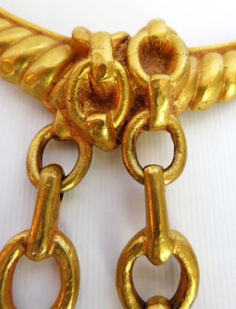 Bronze Brooch by Line Vautrin For Sale at 1stDibs