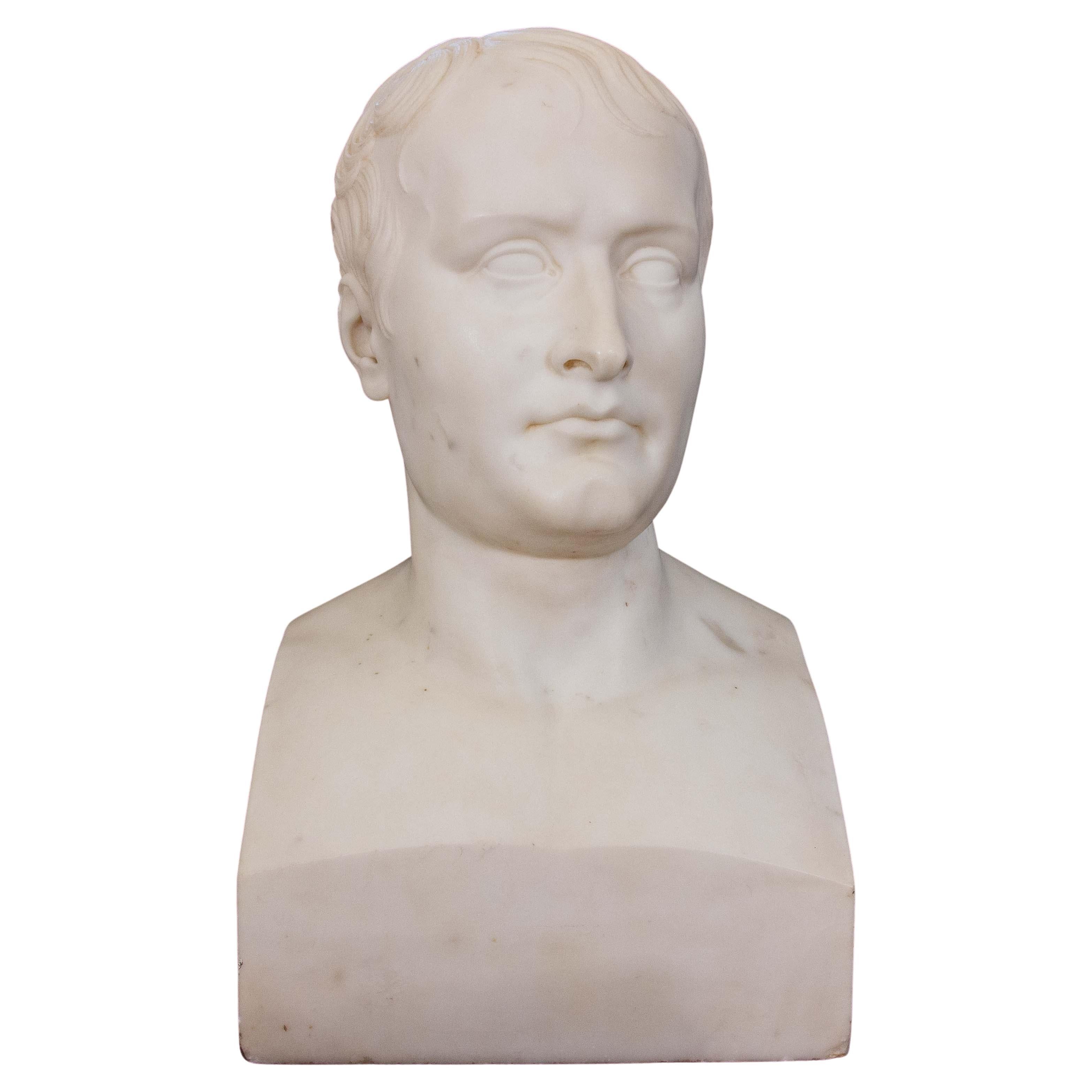 Antique Italian Cast Bronze Bust of Napoleon Bonaparte at 1stDibs