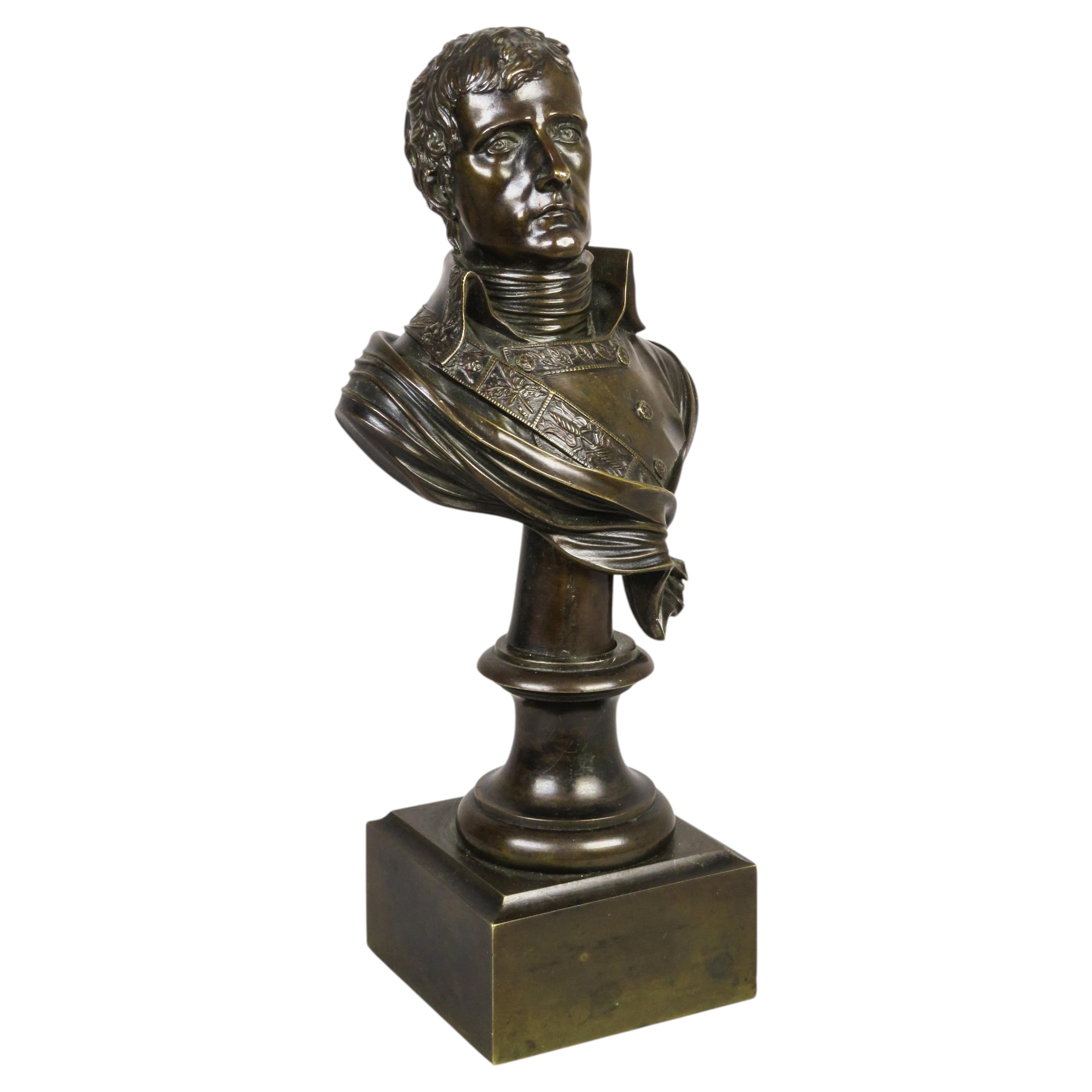 Bronze bust of Napoleon Bonaparte as First Consul, late 18th century ...