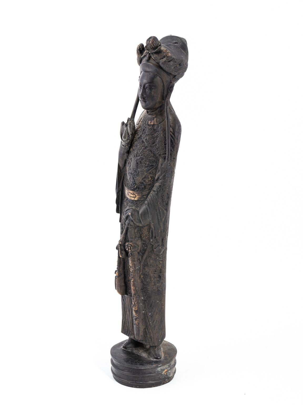 Bronze Chinese Figure at 1stDibs