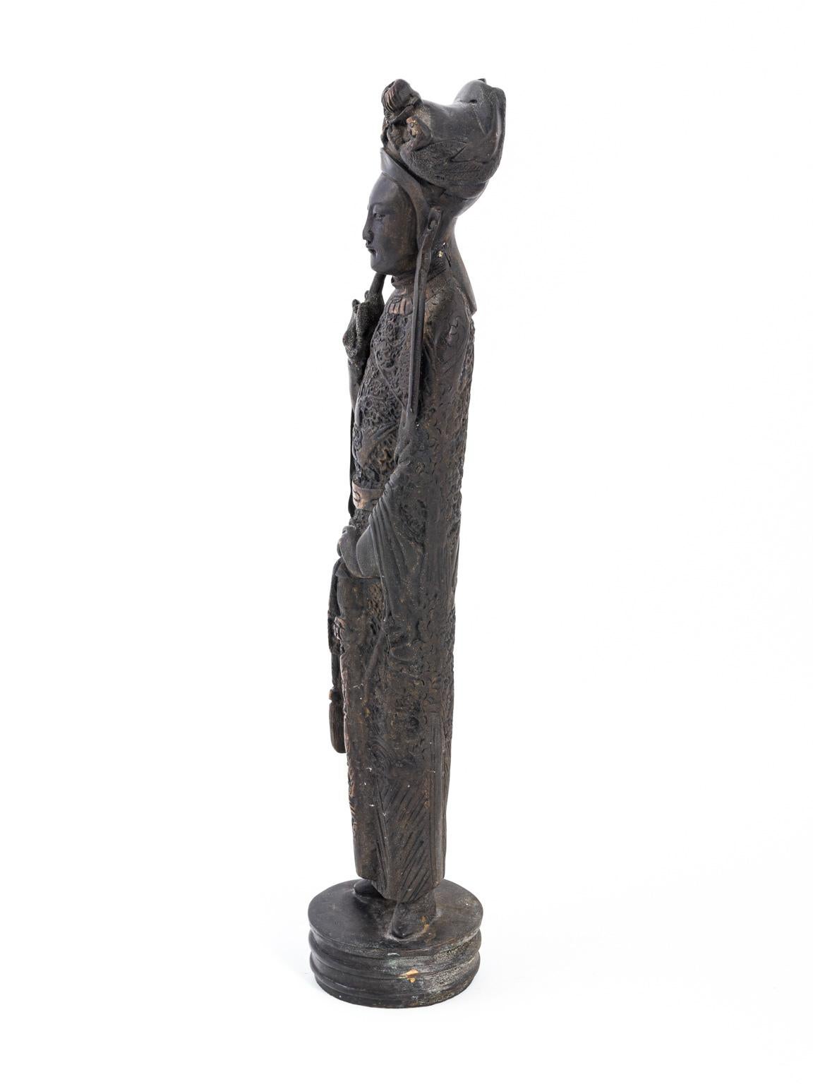 Bronze Chinese Figure at 1stDibs