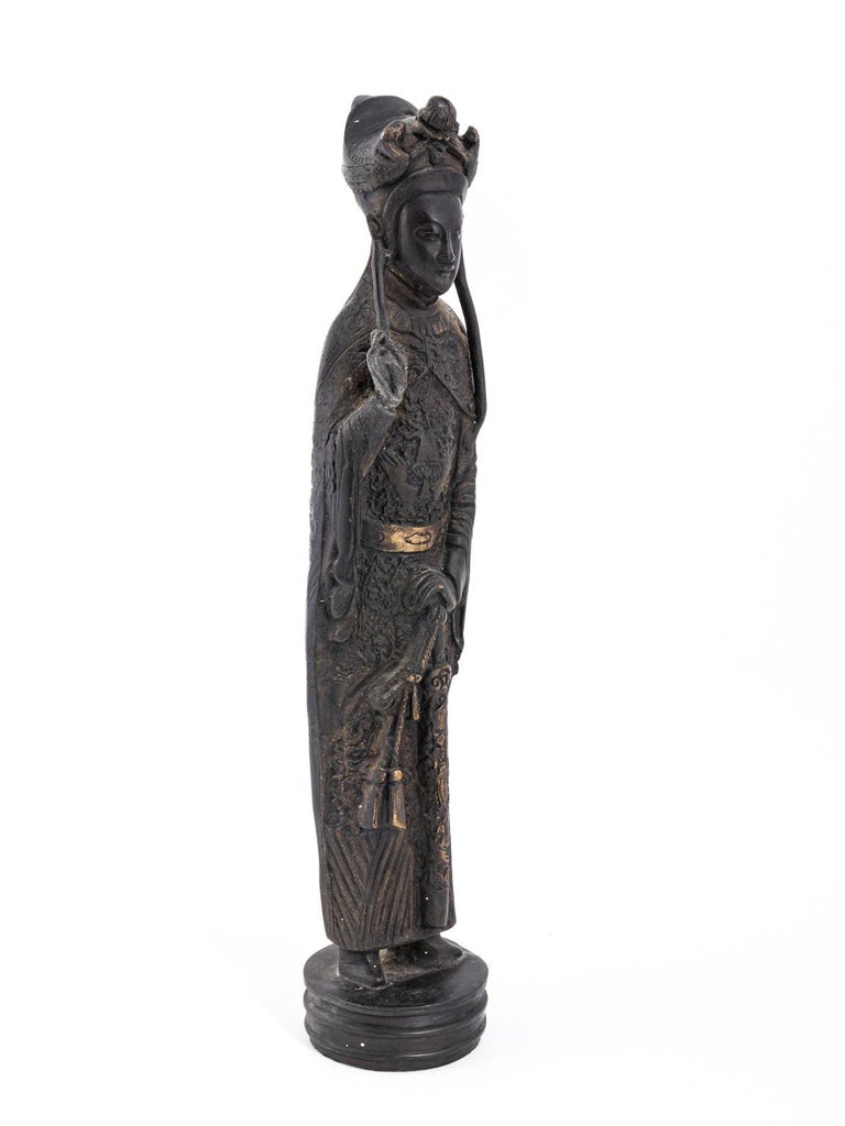 Bronze Chinese Figure For Sale at 1stDibs